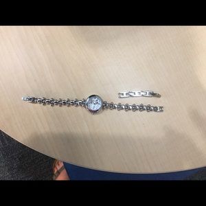 Disney | Accessories | Disney Silver Tone Watch | Poshmark